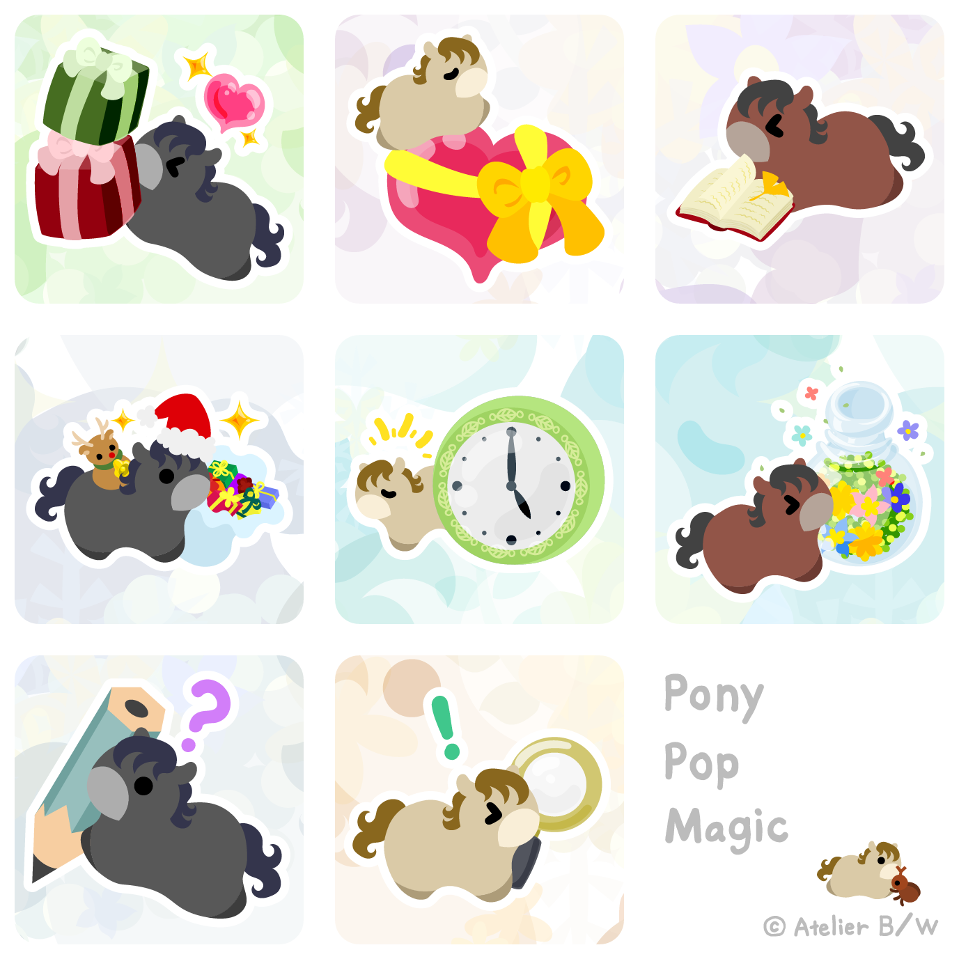 Pony Pop Magic 5 by atelier-bw2 on DeviantArt