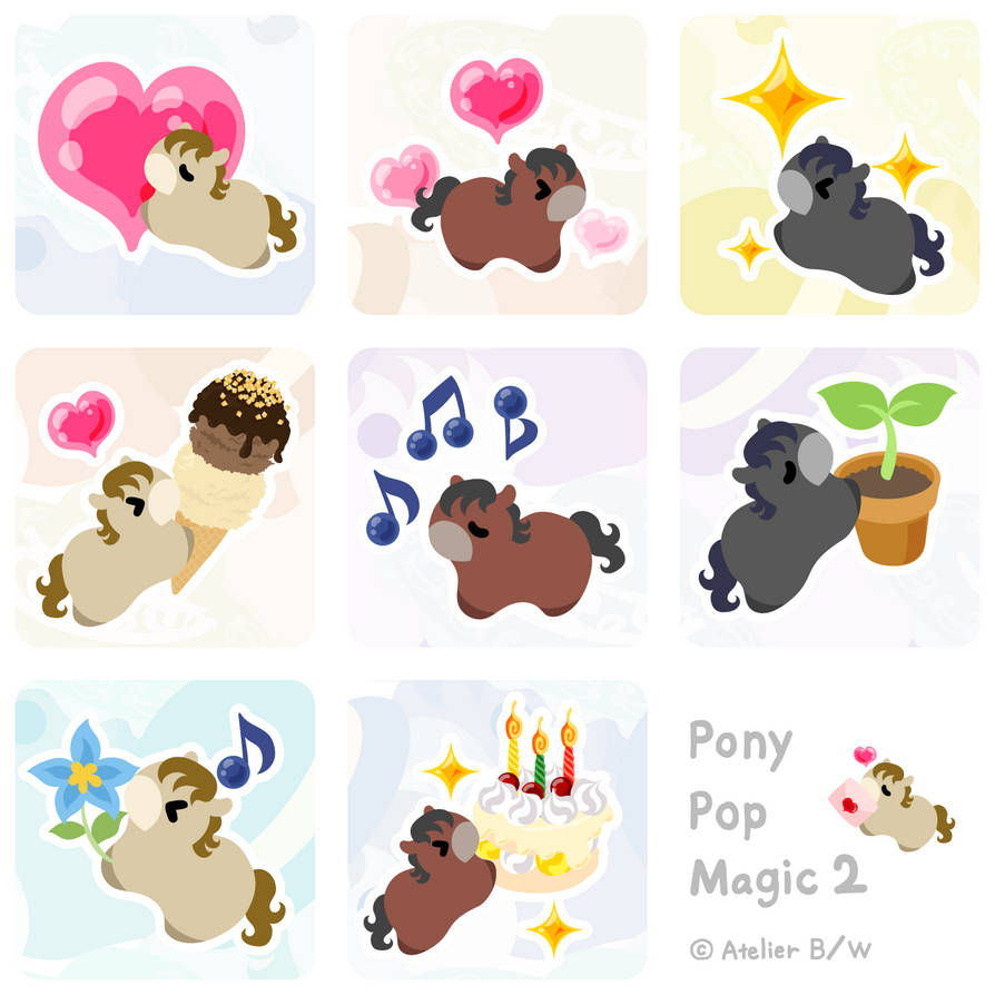 Pony Pop Magic 6 by atelier-bw2 on DeviantArt