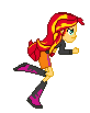 Sunset Shimmer running by ToonAlexSora007 on DeviantArt