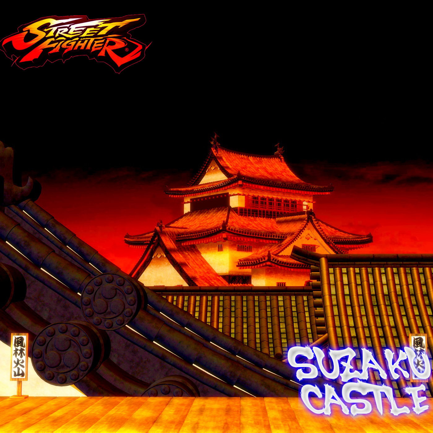 Suzaku Castle (XNALara Model) by BrutalSurge402X on DeviantArt