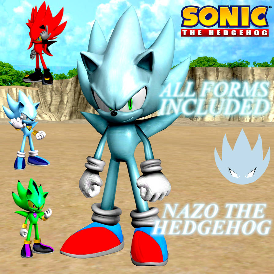 Nazo the Hedgehog (Generations) (XNALara) by BrutalSurge402X on DeviantArt