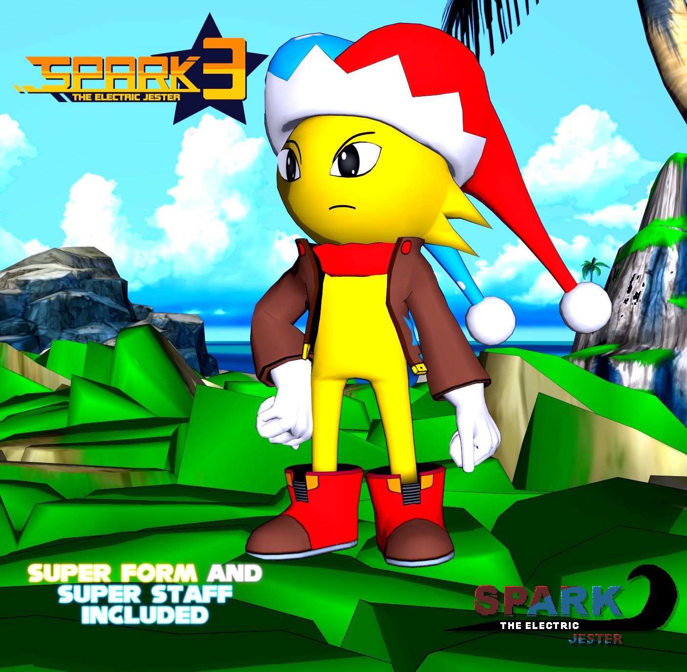 Spark the Electric Jester (XNALara Model) by BrutalSurge402X on DeviantArt