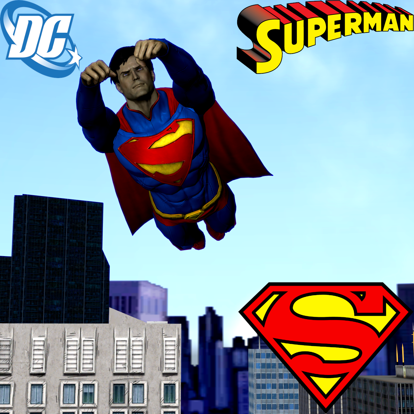 Superman (Classic) (XNALara Model) by BrutalSurge402X on DeviantArt