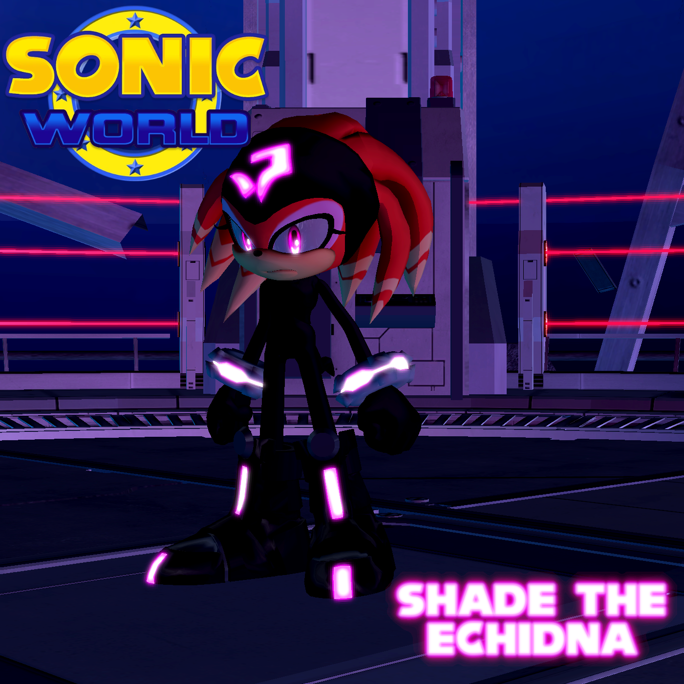Shade the Echidna (XNALara Model) by BrutalSurge402X on DeviantArt