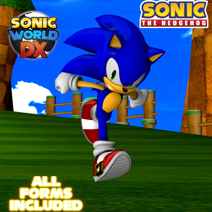 Sonic the Hedgehog (DX) (XNALara Model) by BrutalSurge402X on DeviantArt