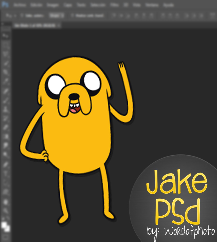 Jake el perro PSD by Wordofphoto on DeviantArt