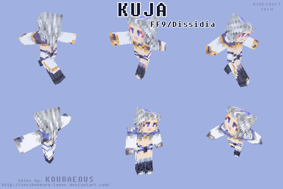 Kuja - FF9 - Minecraft Skin by Sesshoumaru-lover on DeviantArt