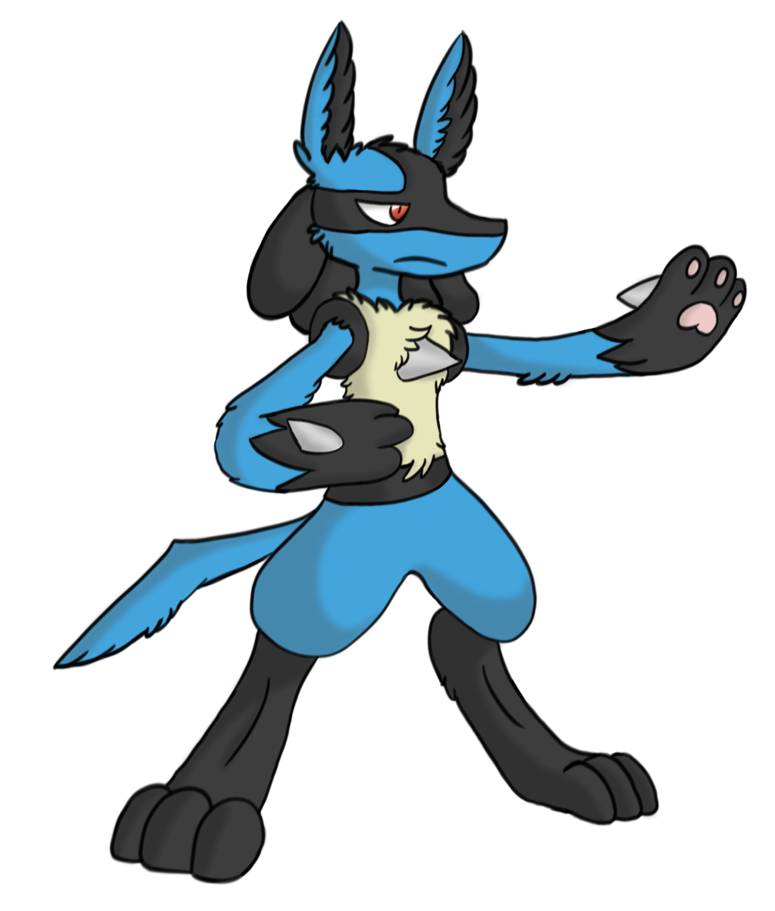 Lucario by JacksonTheCat on DeviantArt