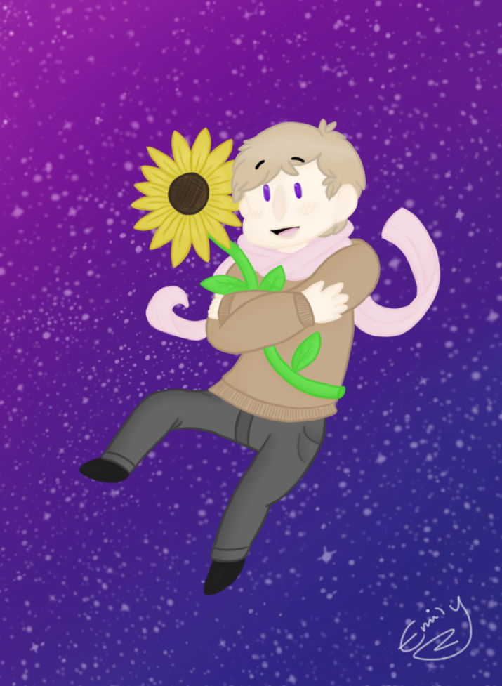 Smol kid in space by JacksonTheCat on DeviantArt