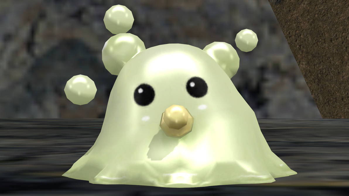 Bubbmon (Pabumon) (Cyber Sleuth) by GuilTronPrime on DeviantArt