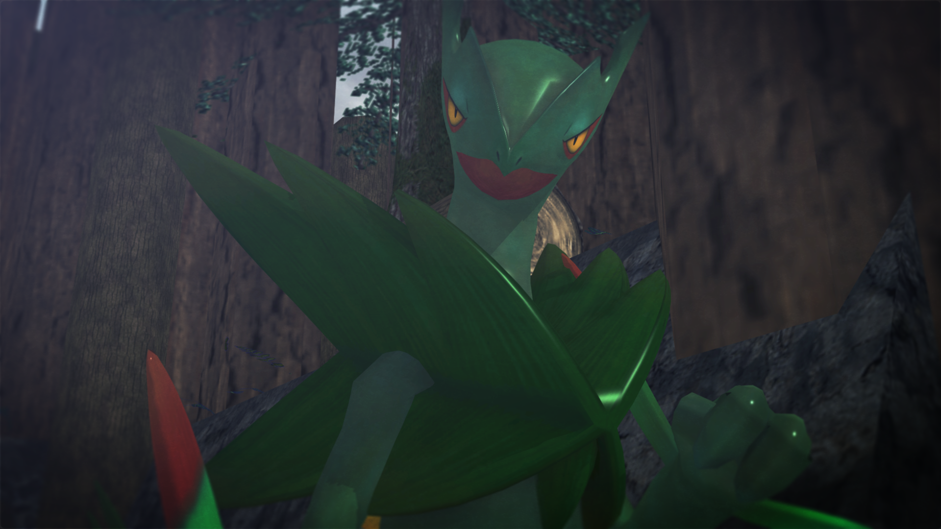 Mega Sceptile (Pokken Tournament) by GuilTronPrime on DeviantArt