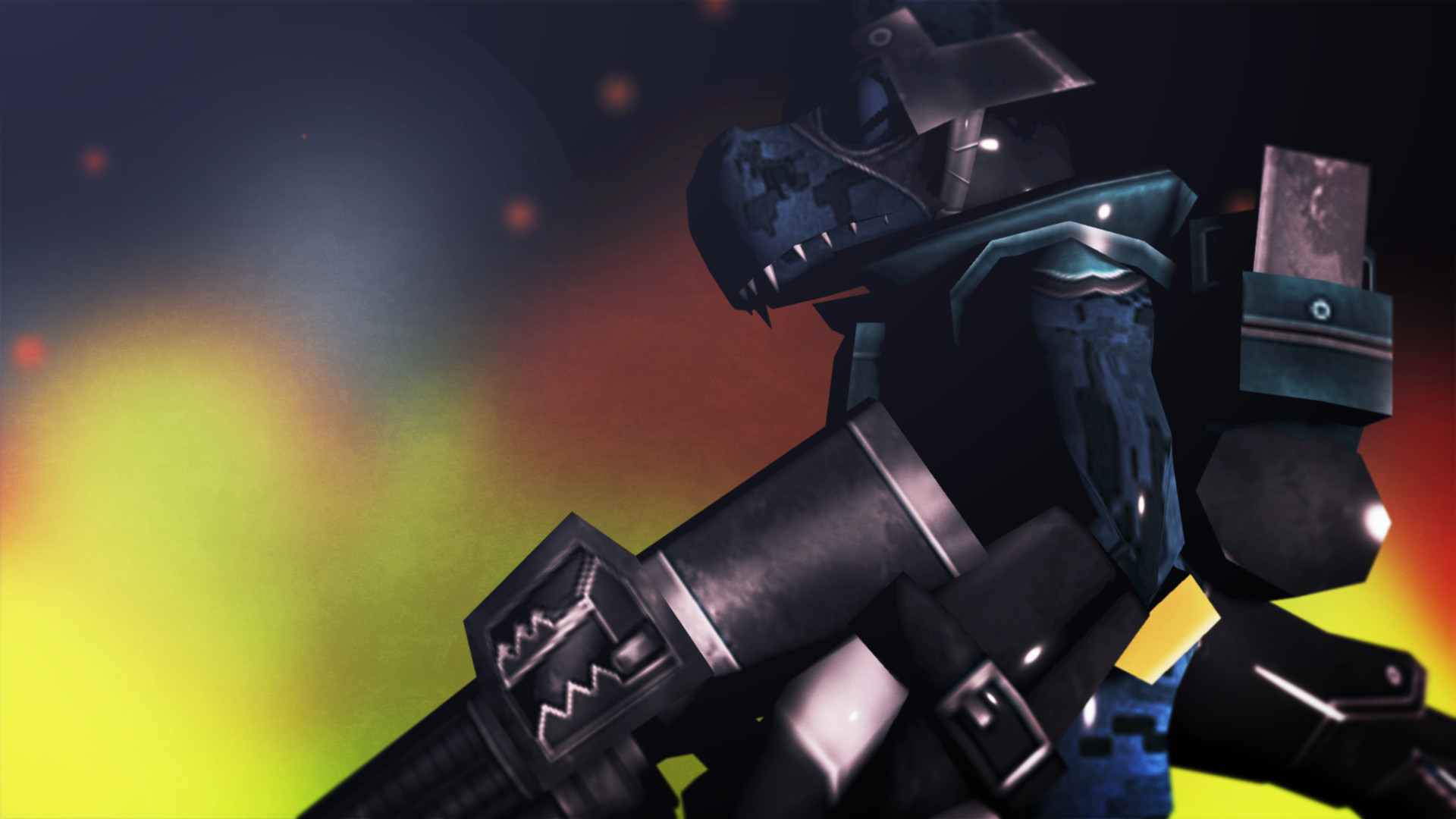 Commandramon (Digimon Masters) Overhauled by GuilTronPrime on DeviantArt