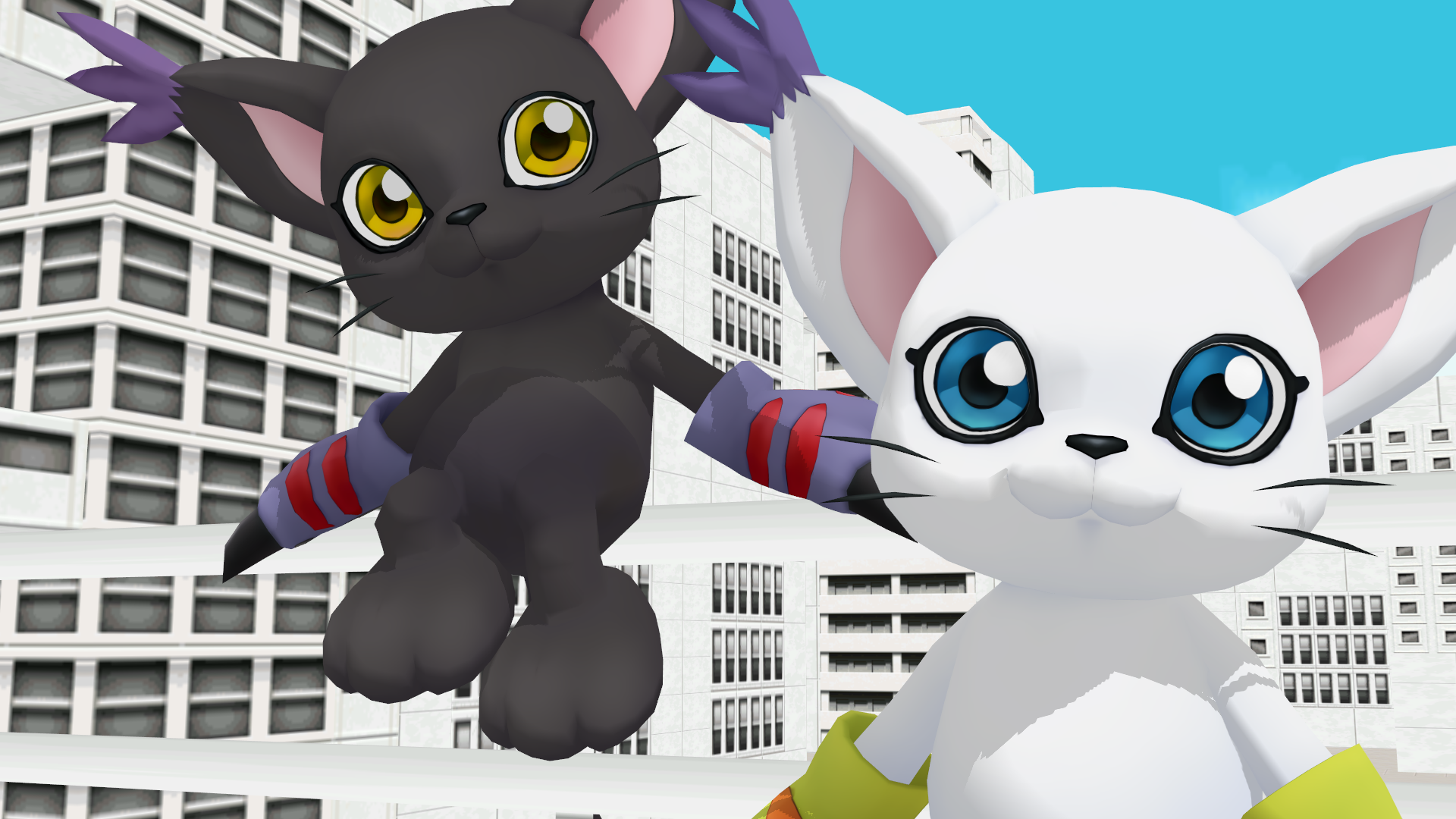 Gatomon Cyber Sleuth HD+ (Eye Movement) by GuilTronPrime on DeviantArt