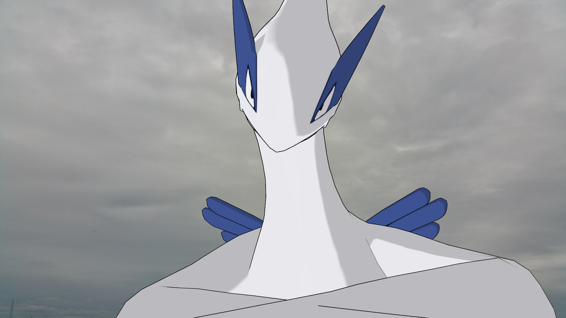 Pokemon 3ds Lugia HD (Eye Movement) by GuilTronPrime on DeviantArt