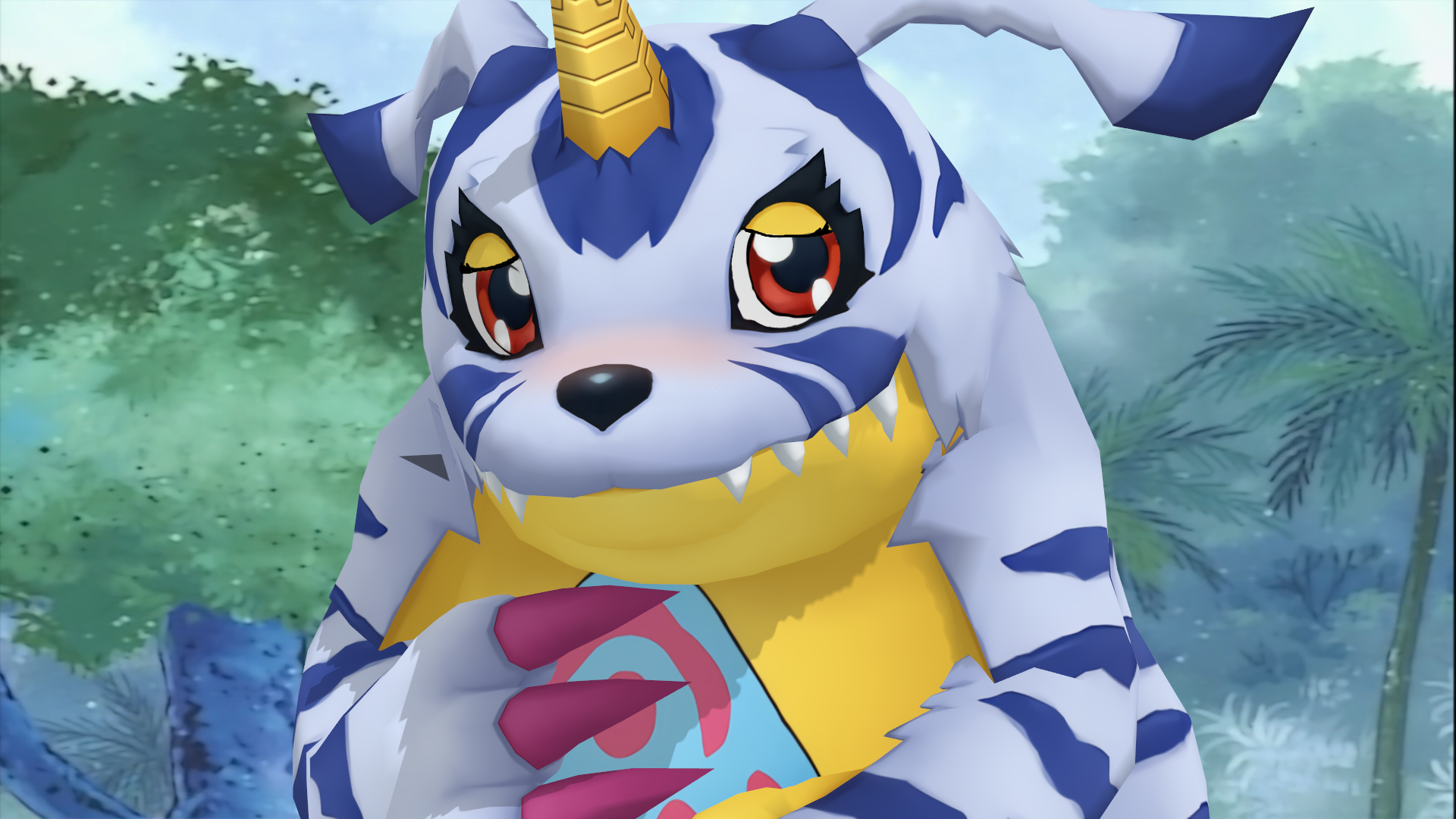 Gabumon Eye movement by GuilTronPrime on DeviantArt