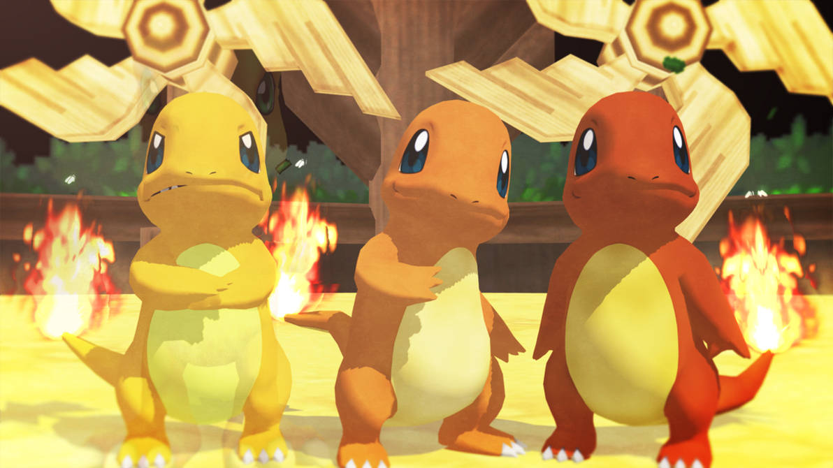 Charmander (Pokemon Lets GO) by GuilTronPrime on DeviantArt