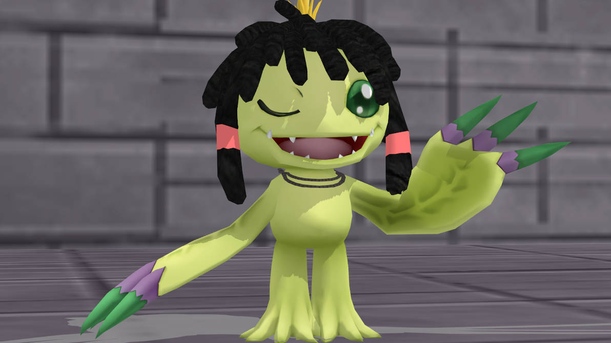 (Custom) ReggaePalmon and Palmon HD by GuilTronPrime on DeviantArt