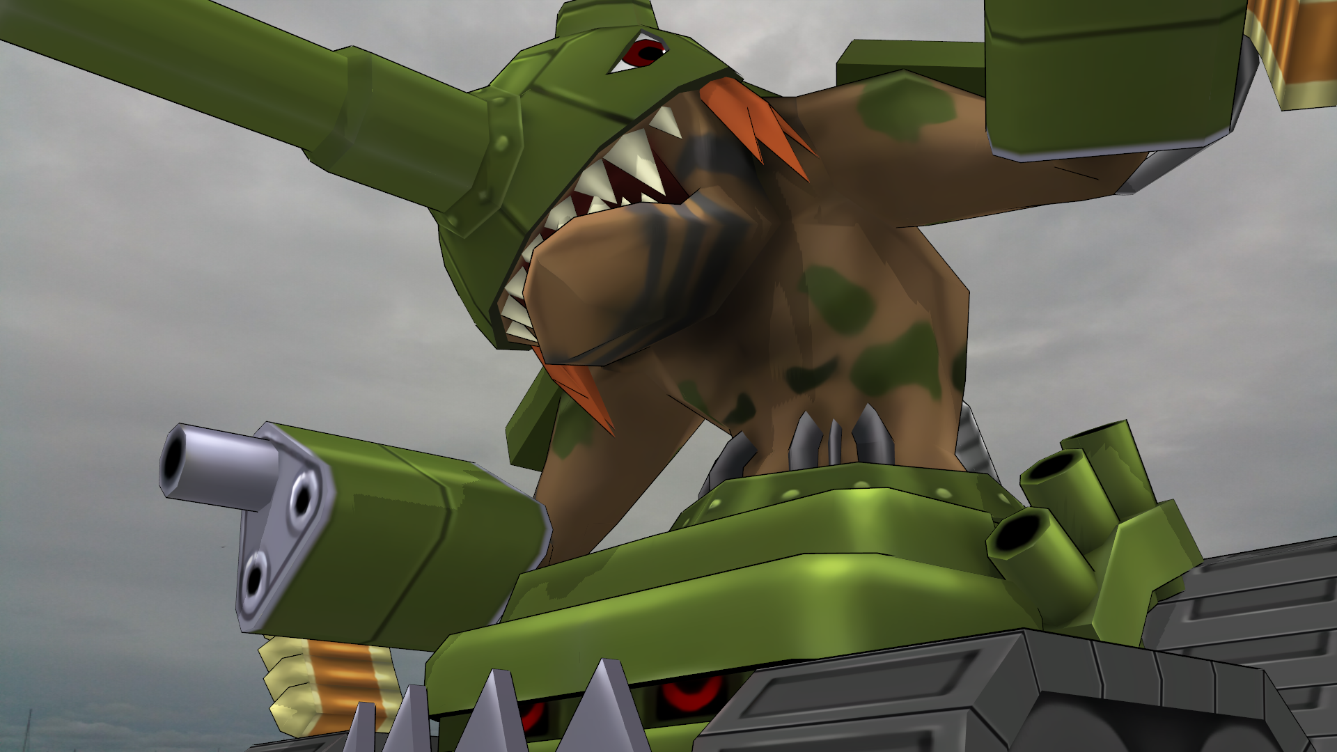 ||DIGIMON CYBER SLEUTH COMPLETE||| - Tankmon DL by GuilTronPrime on ...