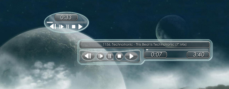 Glassy Winamp skin 4 rain by mindenhova on DeviantArt