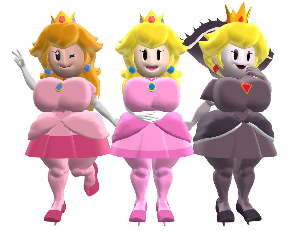 Paper Peach KM V2 for Source by iBorgnator on DeviantArt