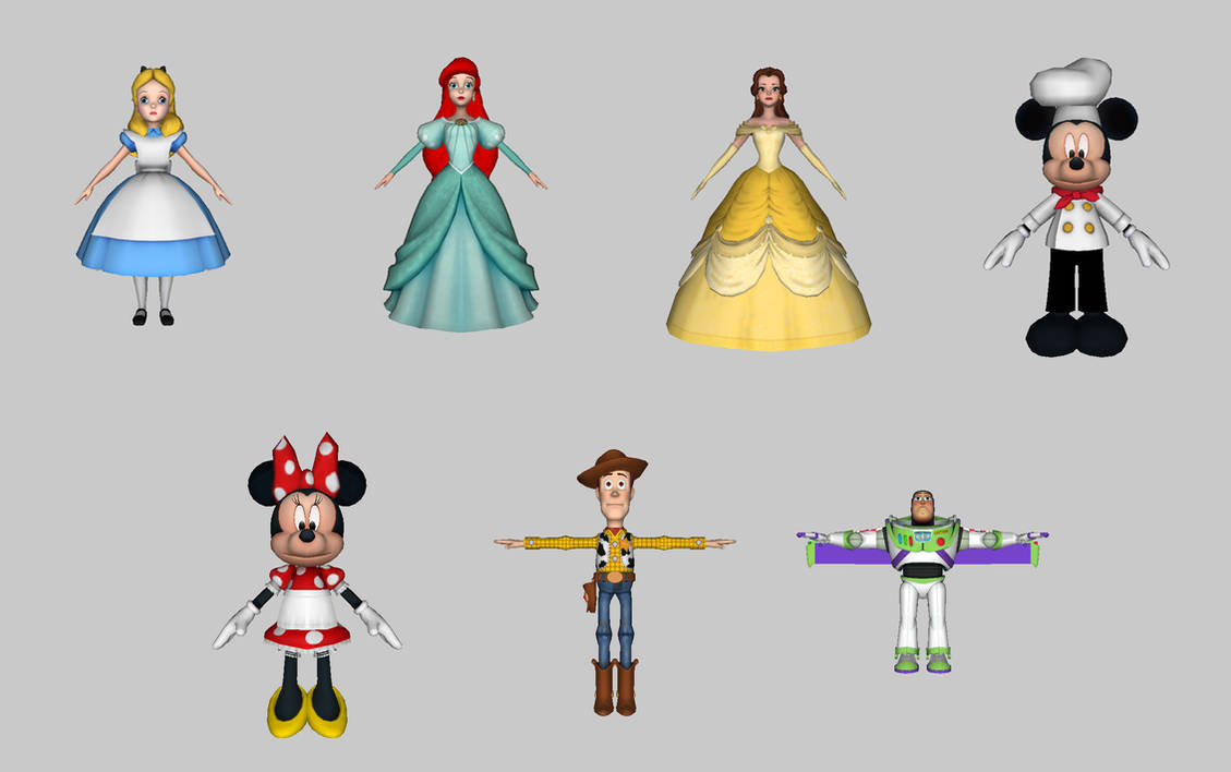 Disney Dream Treats - Characters by KittyInHiding on DeviantArt
