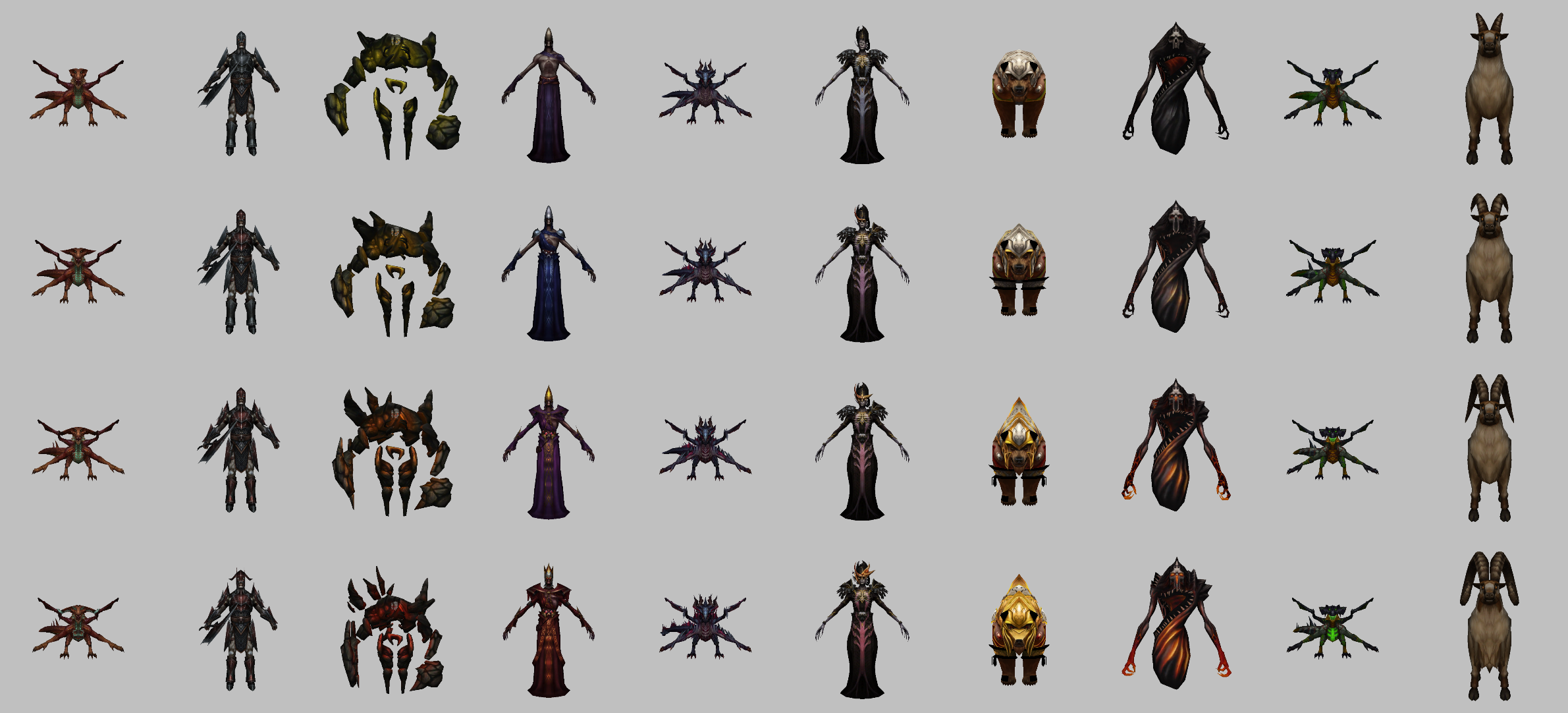 Heroes of Dragon Age (link to all models) by KittyInHiding on DeviantArt