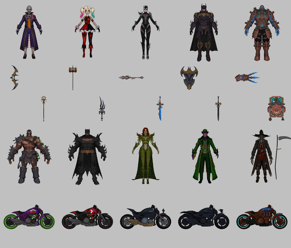 Lineage 2: Revolution - DC Collab by KittyInHiding on DeviantArt