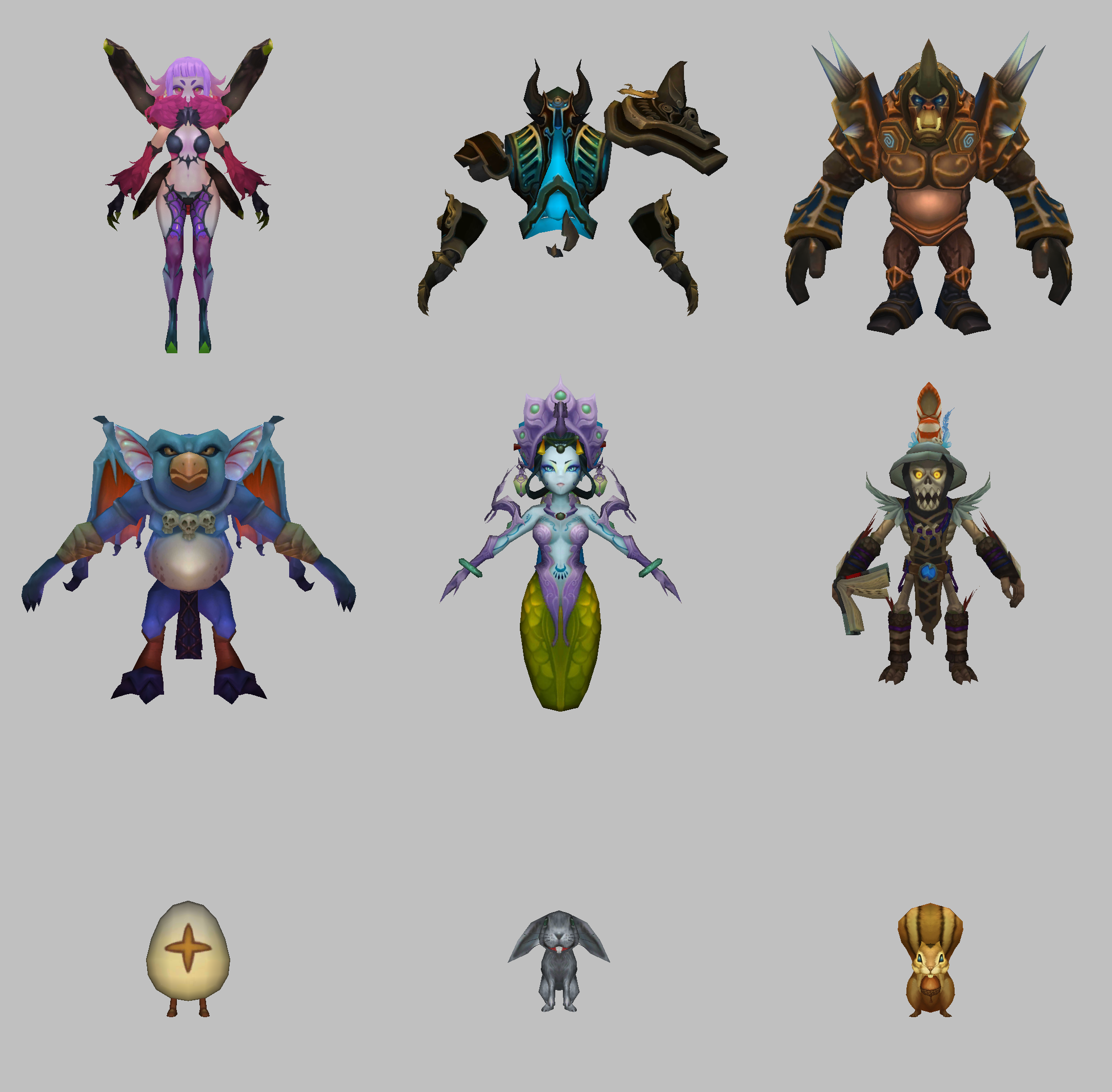 Light: Fellowship of Loux - Enemy Pack 1 by KittyInHiding on DeviantArt