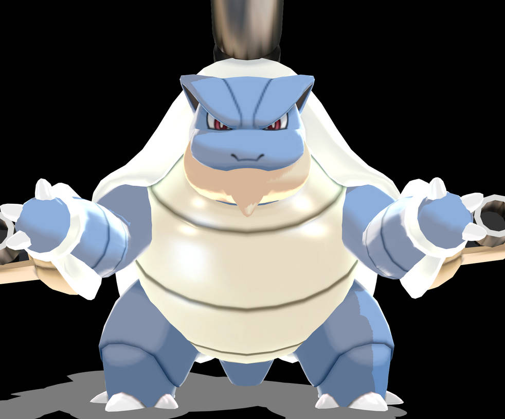 Mmd Mega Blastoise ( XY and Z) by dragonnova52 on DeviantArt