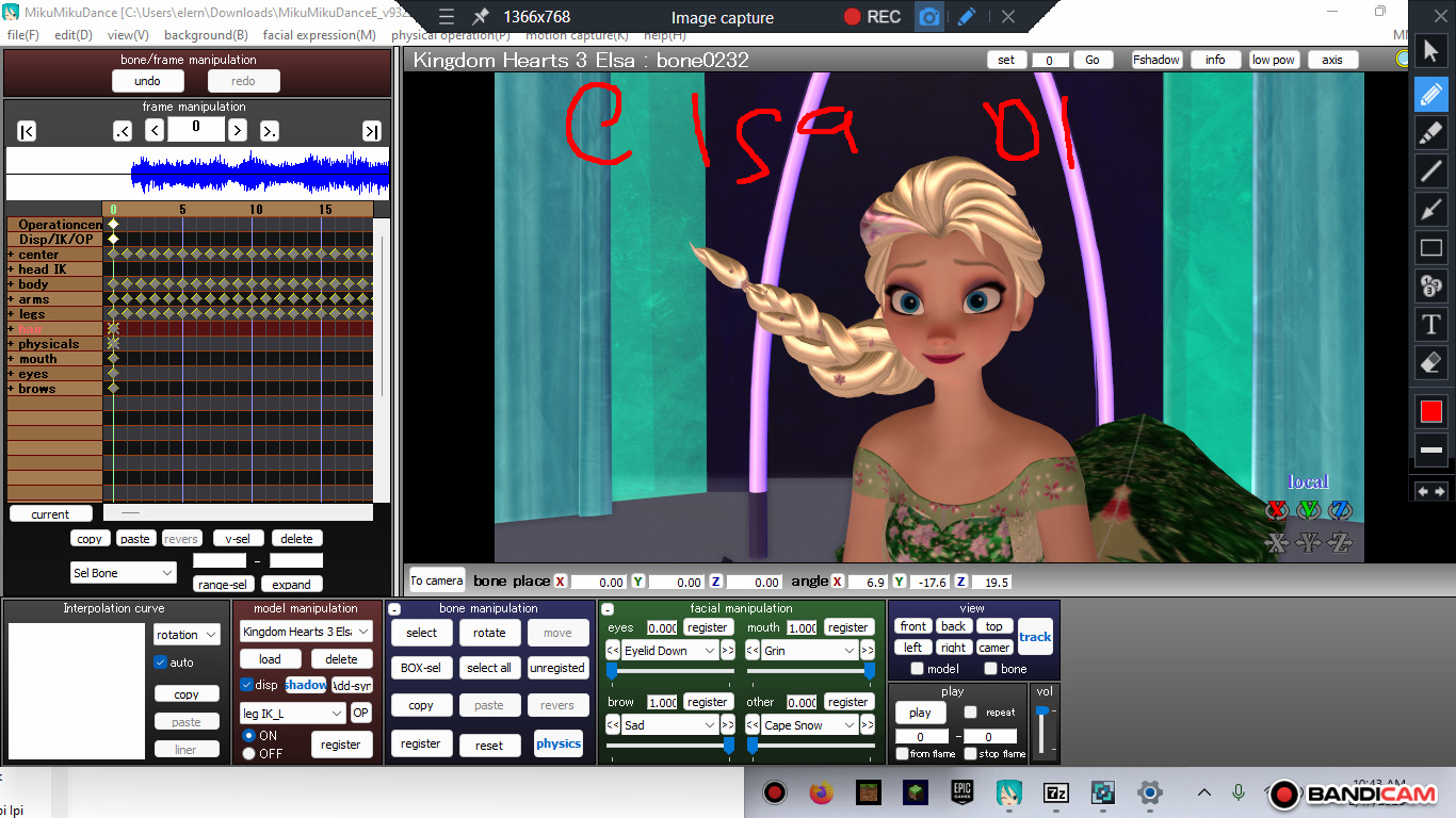 MMD Frozen Fever Elsa Edited By Me! by wfheejf on DeviantArt