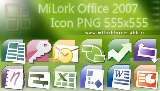 Microsoft Office 2007 Icons