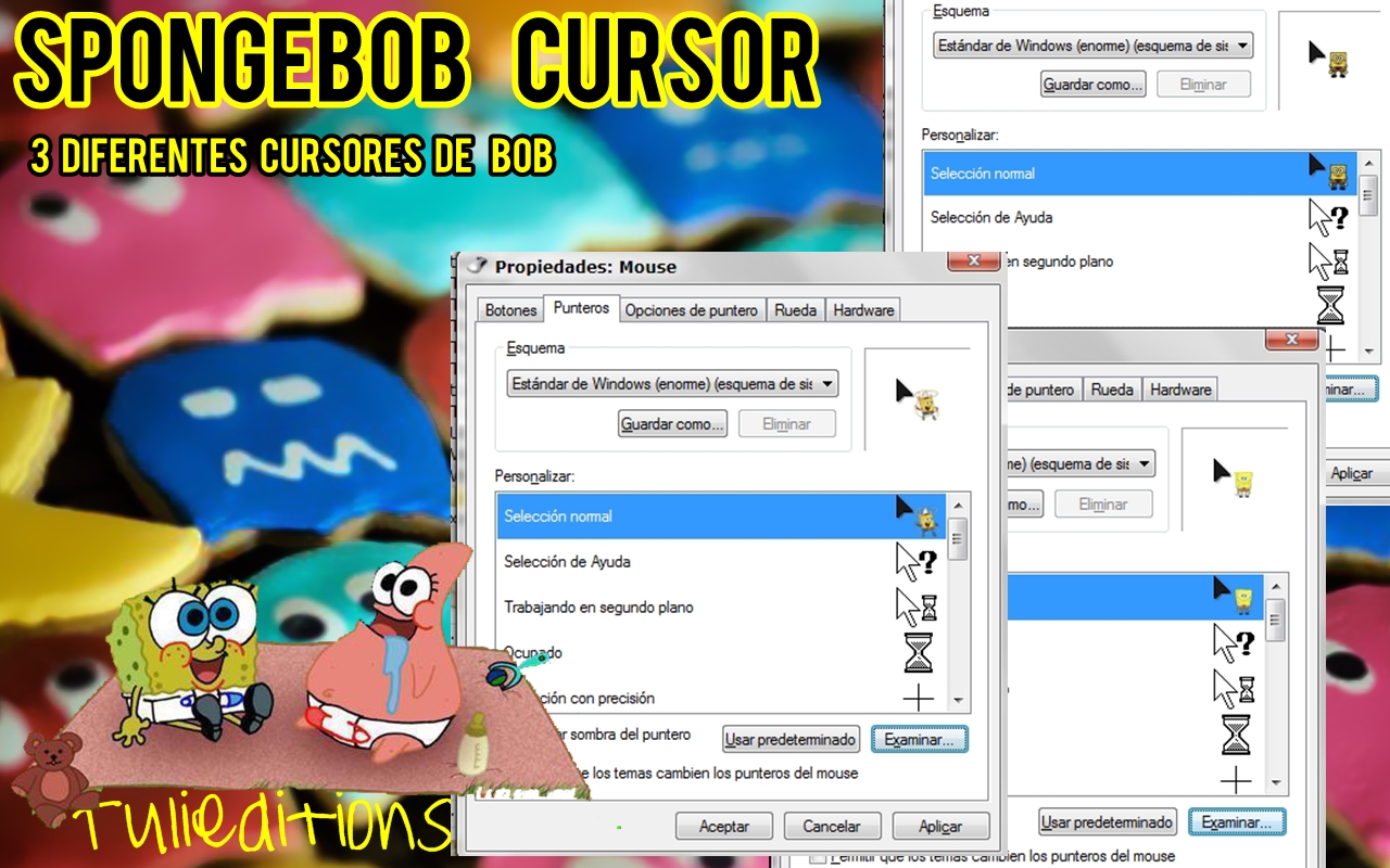 3 Cursors SpongeBob ~ Kawaaiitosa by Kawaaiitosa on DeviantArt