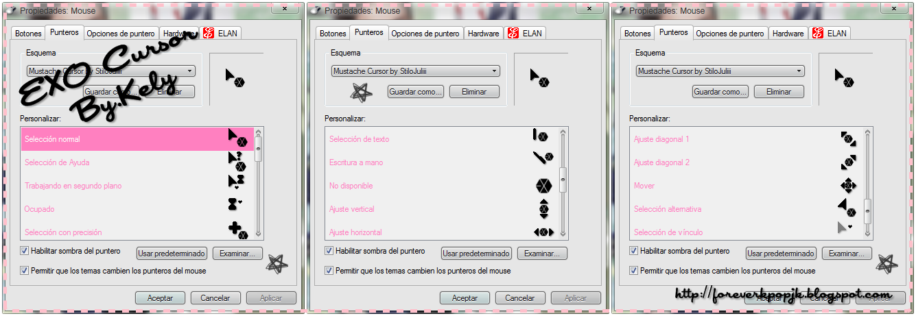 EXO Cursors! by DubiDubiKelin on DeviantArt