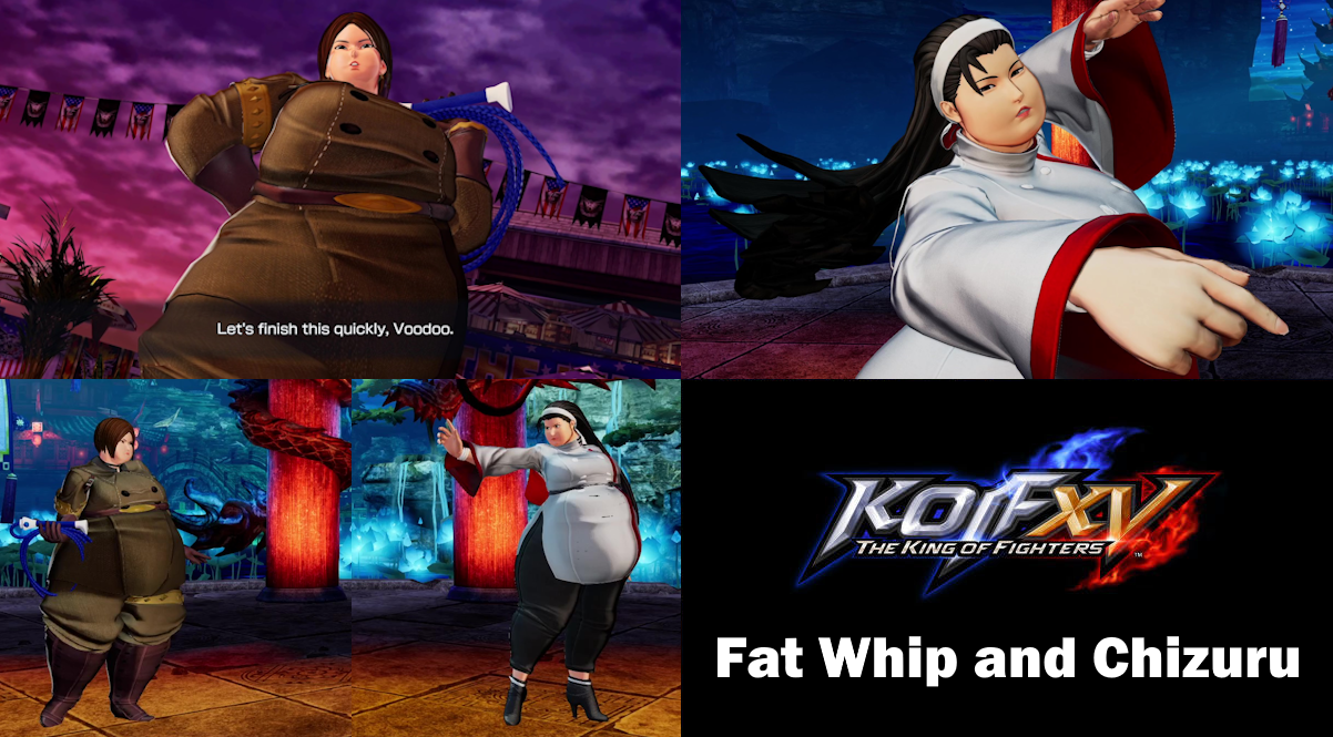 Fat Whip and Chizuru KOF 15 MOD by FreezingSteelBlade on DeviantArt