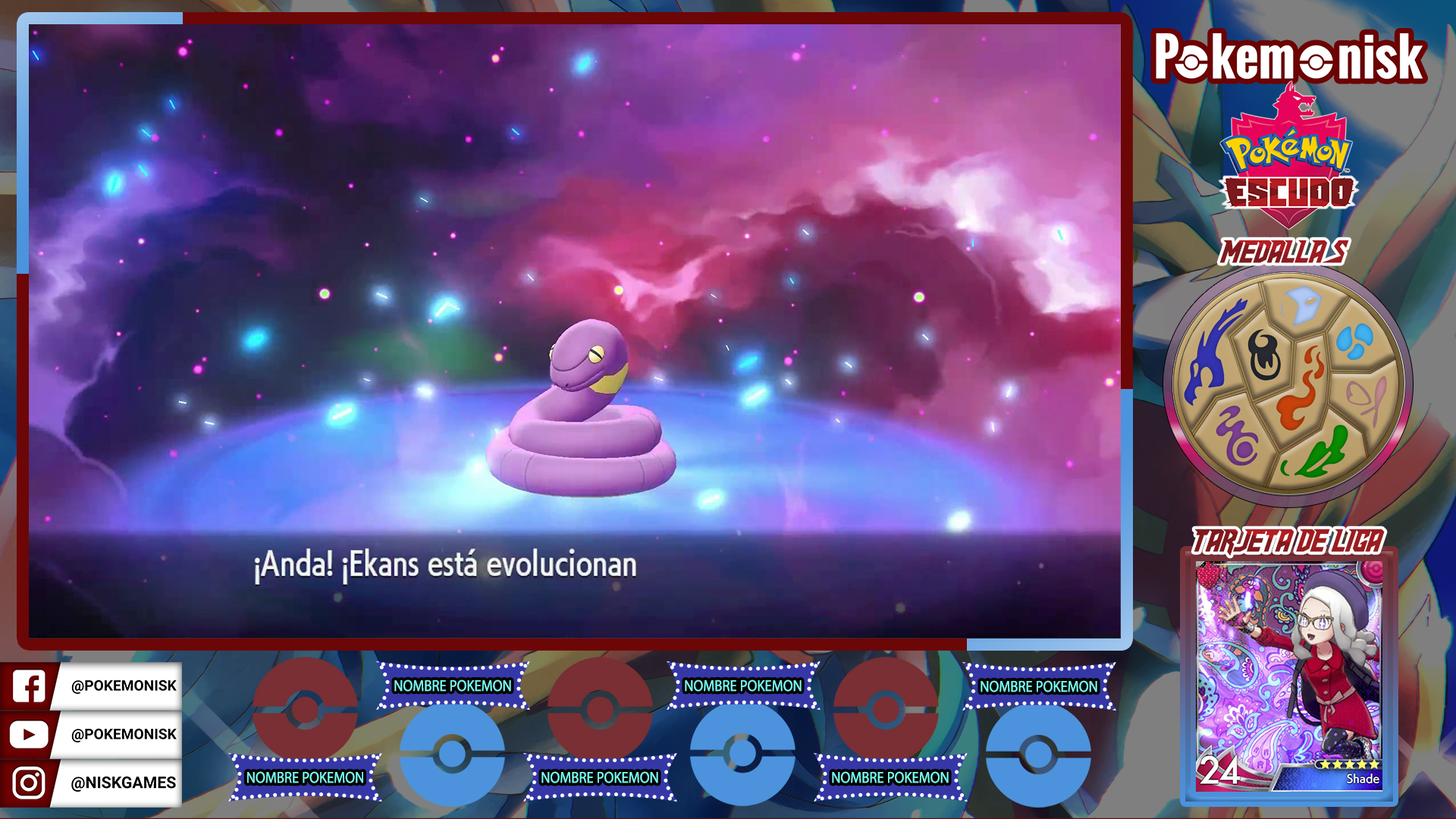 Layout Pokemon Shield Youtube by niskjakx on DeviantArt