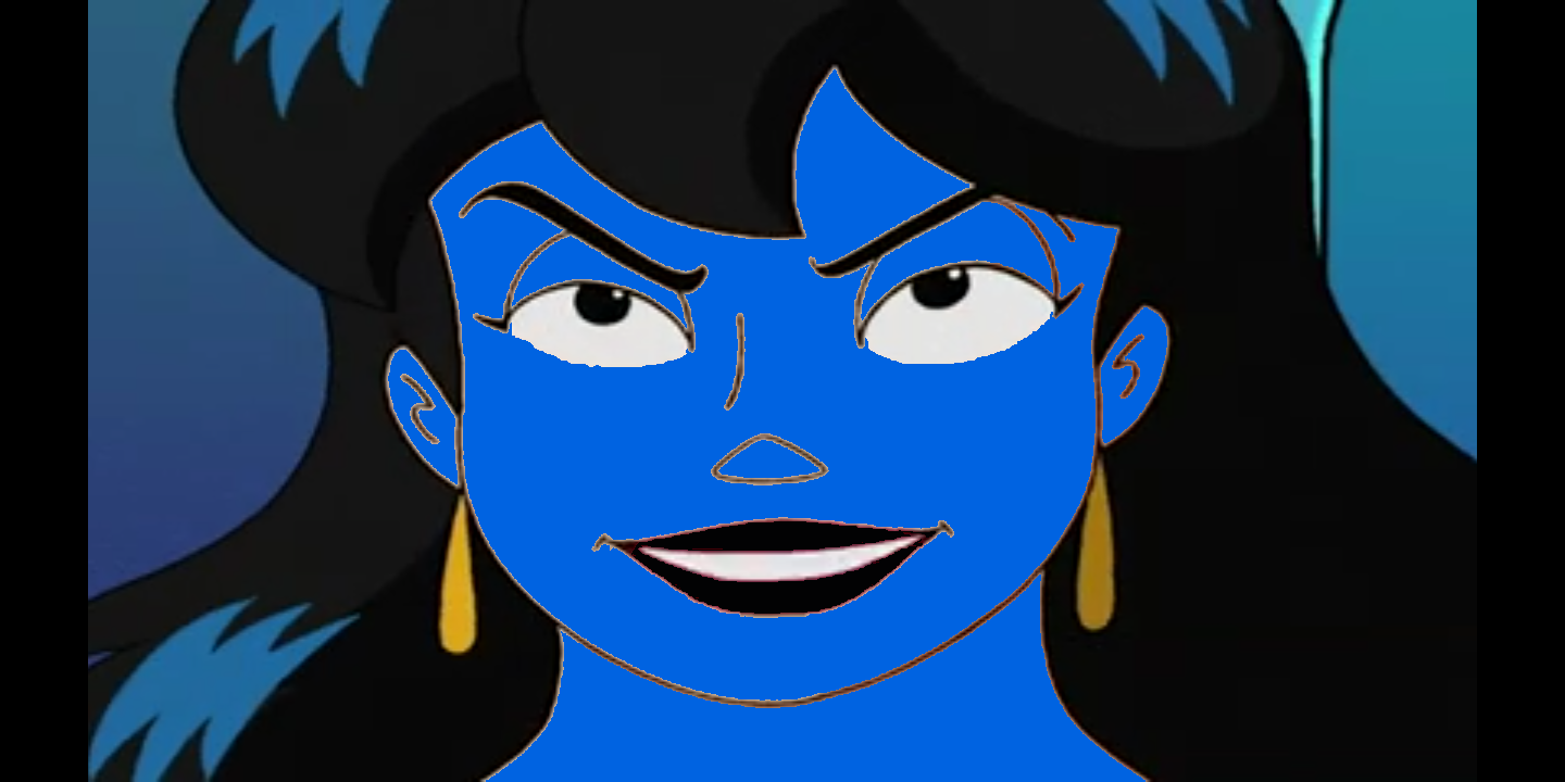 The ghost of Veronica smiling deviously by 7kr on DeviantArt