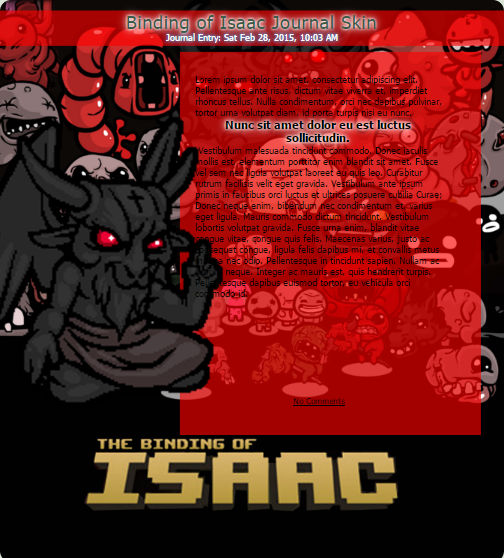 Binding Of Isaac Journal Skin by xXNikesDiamondXx on DeviantArt