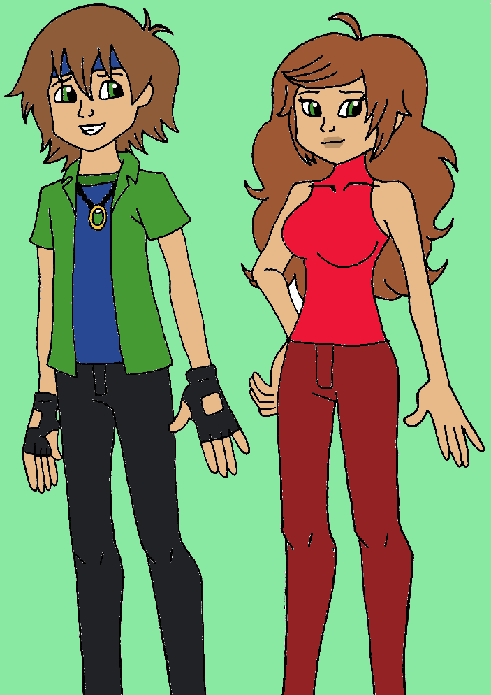 Jacob Prince and Gia Diablo (casual) by KHWarrior on DeviantArt