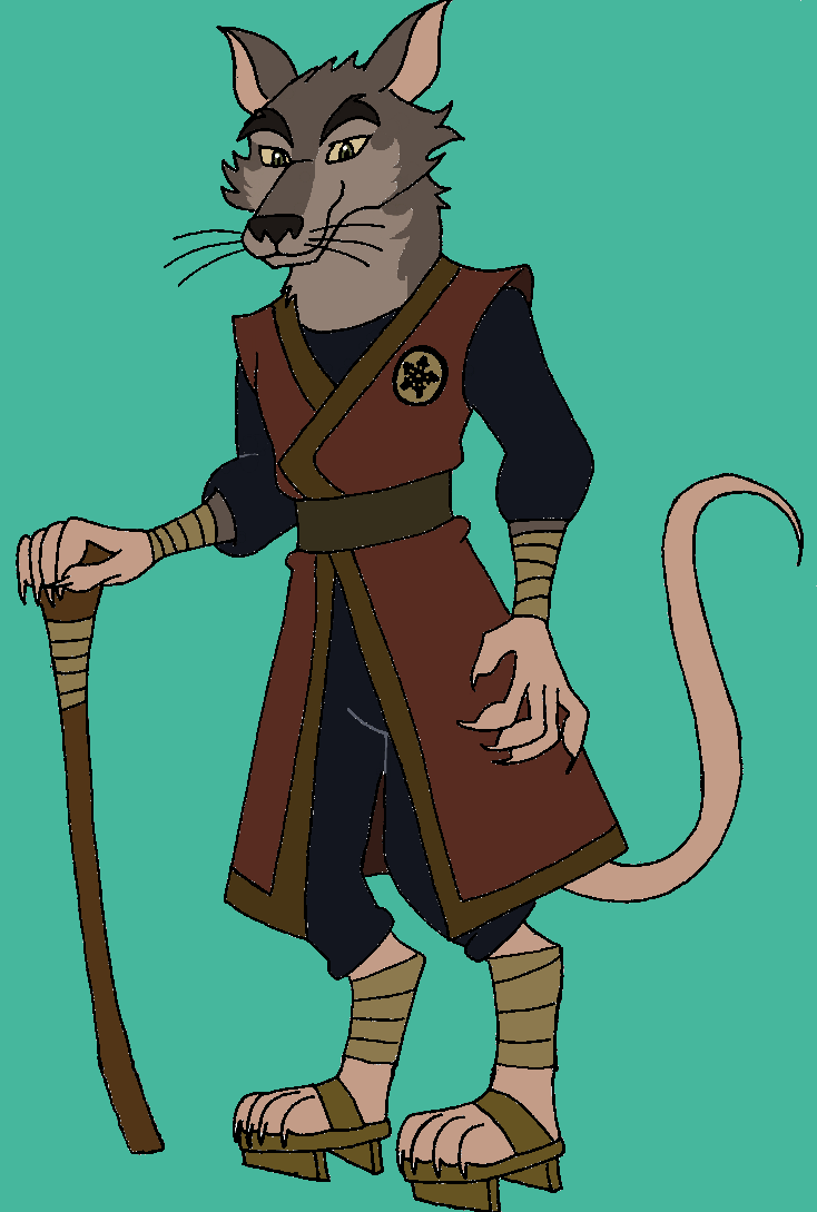 Master Splinter (Mutant Rat) by KHWarrior on DeviantArt