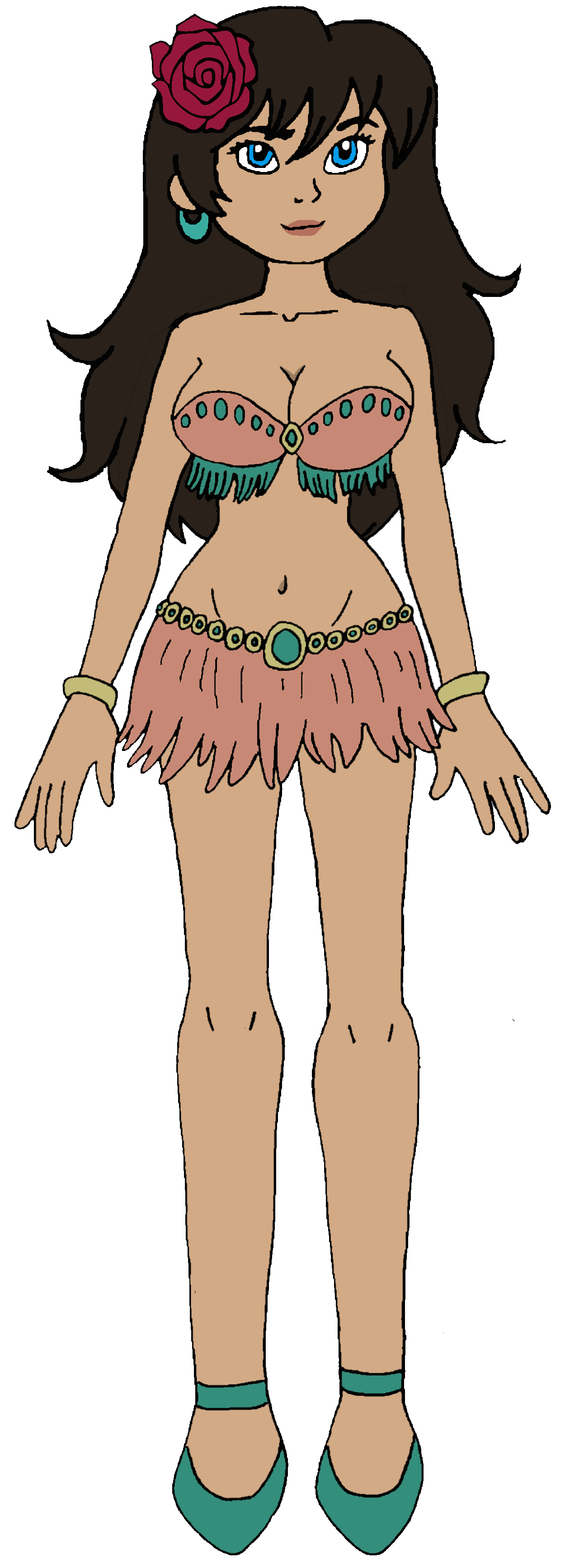 My inspiration of Olive Oyl by KHWarrior on DeviantArt