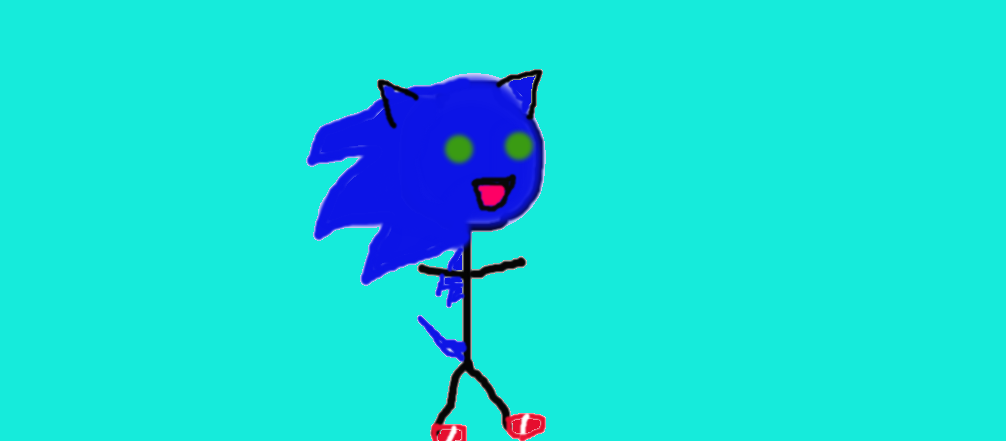 Best Sonic Stick Figure Ever!! by ToadCrazy on DeviantArt