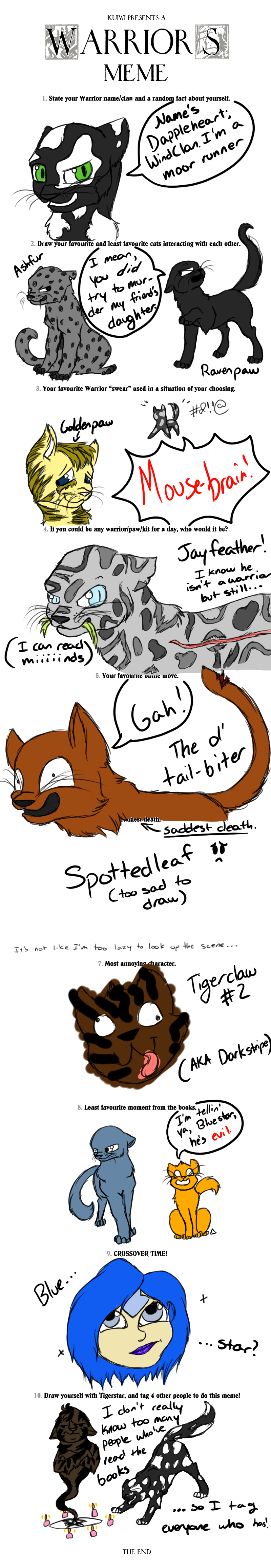 Warrior Cats Meme by Twizzler787 on DeviantArt