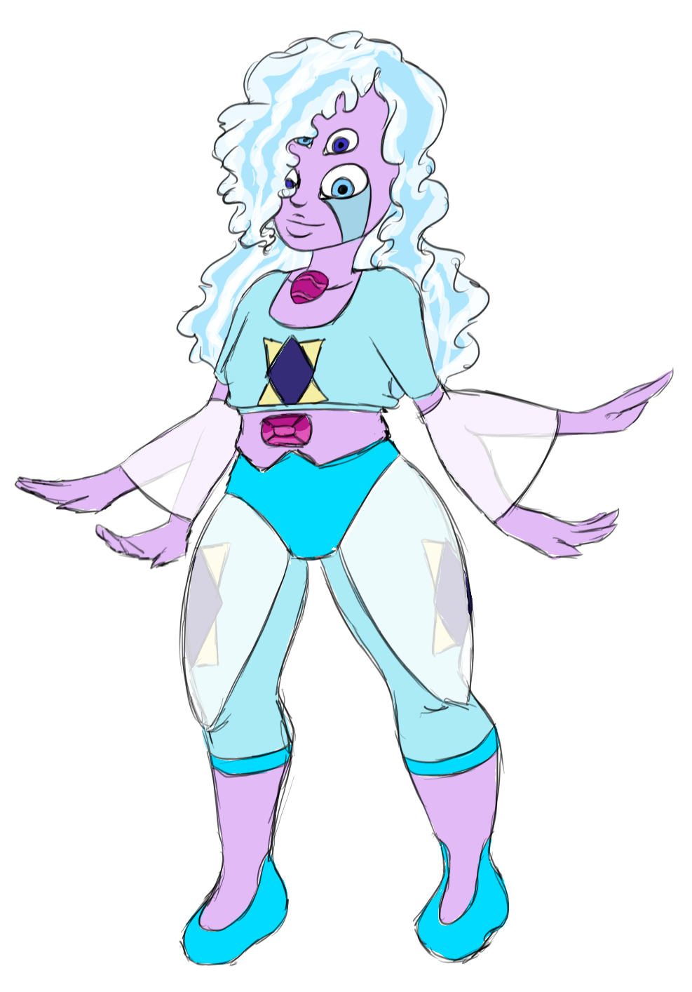 Purple Topaz - OC Fusion by Twizzler787 on DeviantArt