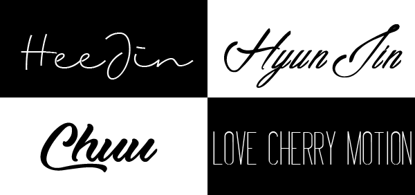 loona fonts by odd-eyxd on DeviantArt