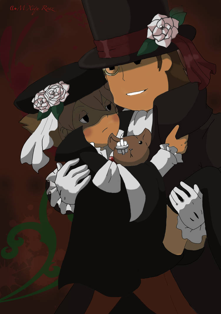 Monocle Layton And Dark Veil Luke By Poi Frontier On Deviantart