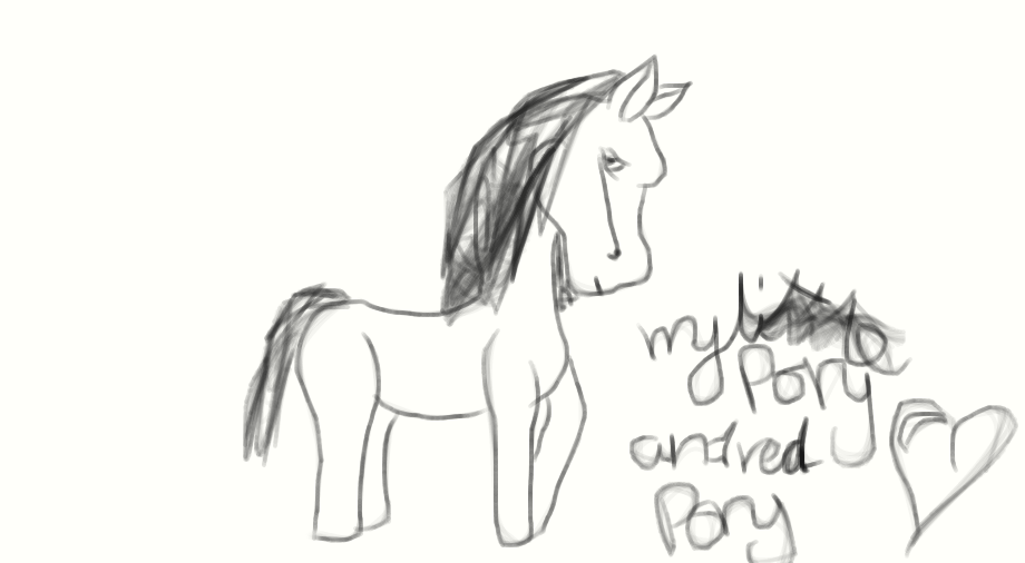 my little pony/real pony by clovertmnt on DeviantArt