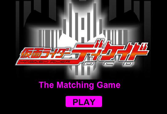 Kamen Rider Decade: Match Game by durge396 on DeviantArt