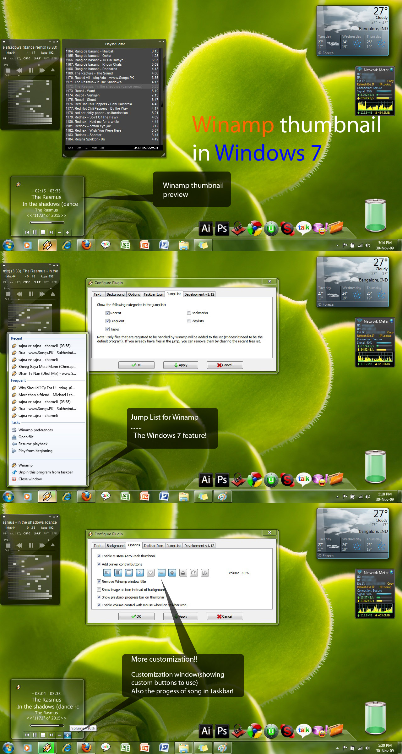 Winamp integration - Windows 7 by CypherVisor on DeviantArt