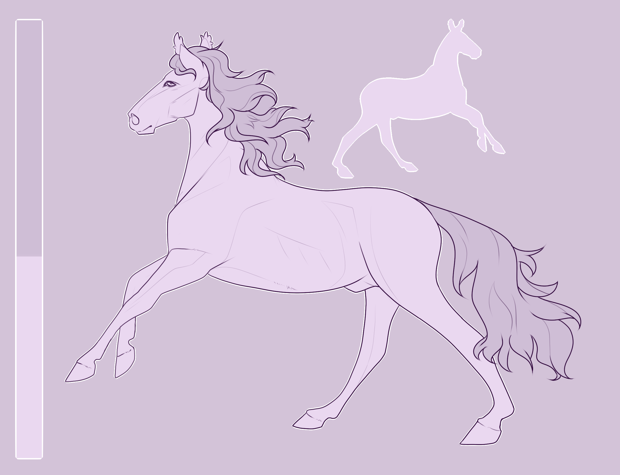 FREE! Base Horse Adoptable by ijjeembo on DeviantArt
