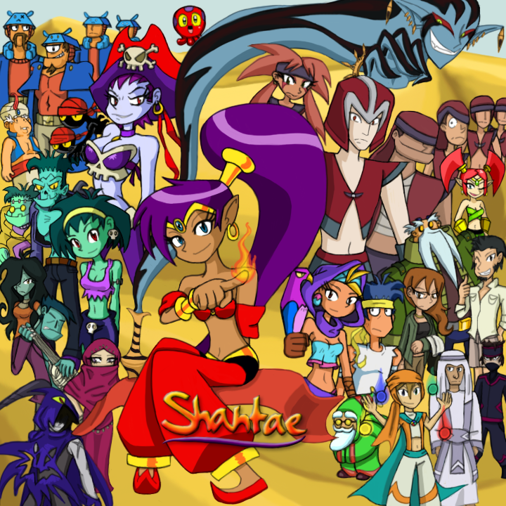 Shantae characters by Elleri1 on DeviantArt